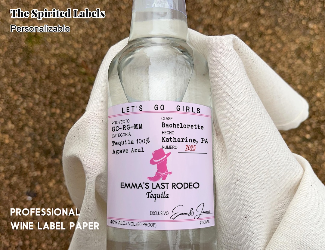 Custom Casamigos Labels/wife of the Party/bachelorette Tequila Label ...