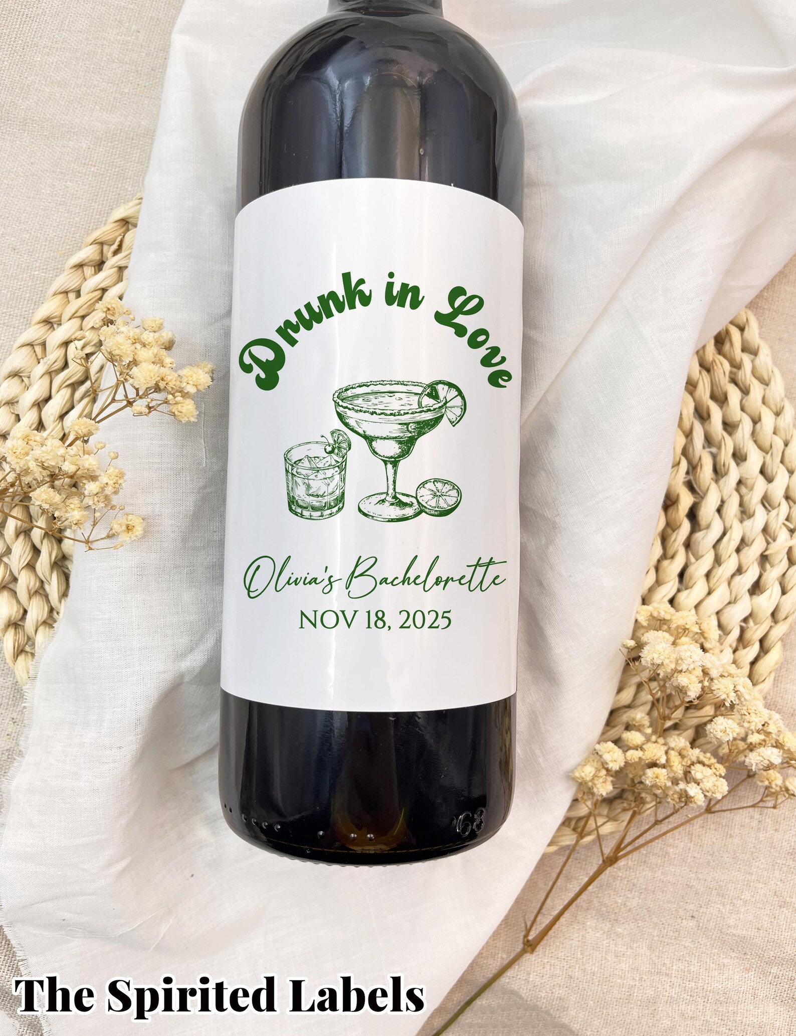 Drunk in Love Champagne Labels/bachelorette Party Champagne Labels ...