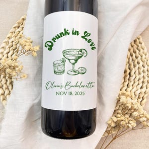 Drunk in Love Champagne Labels/bachelorette Party Champagne Labels ...
