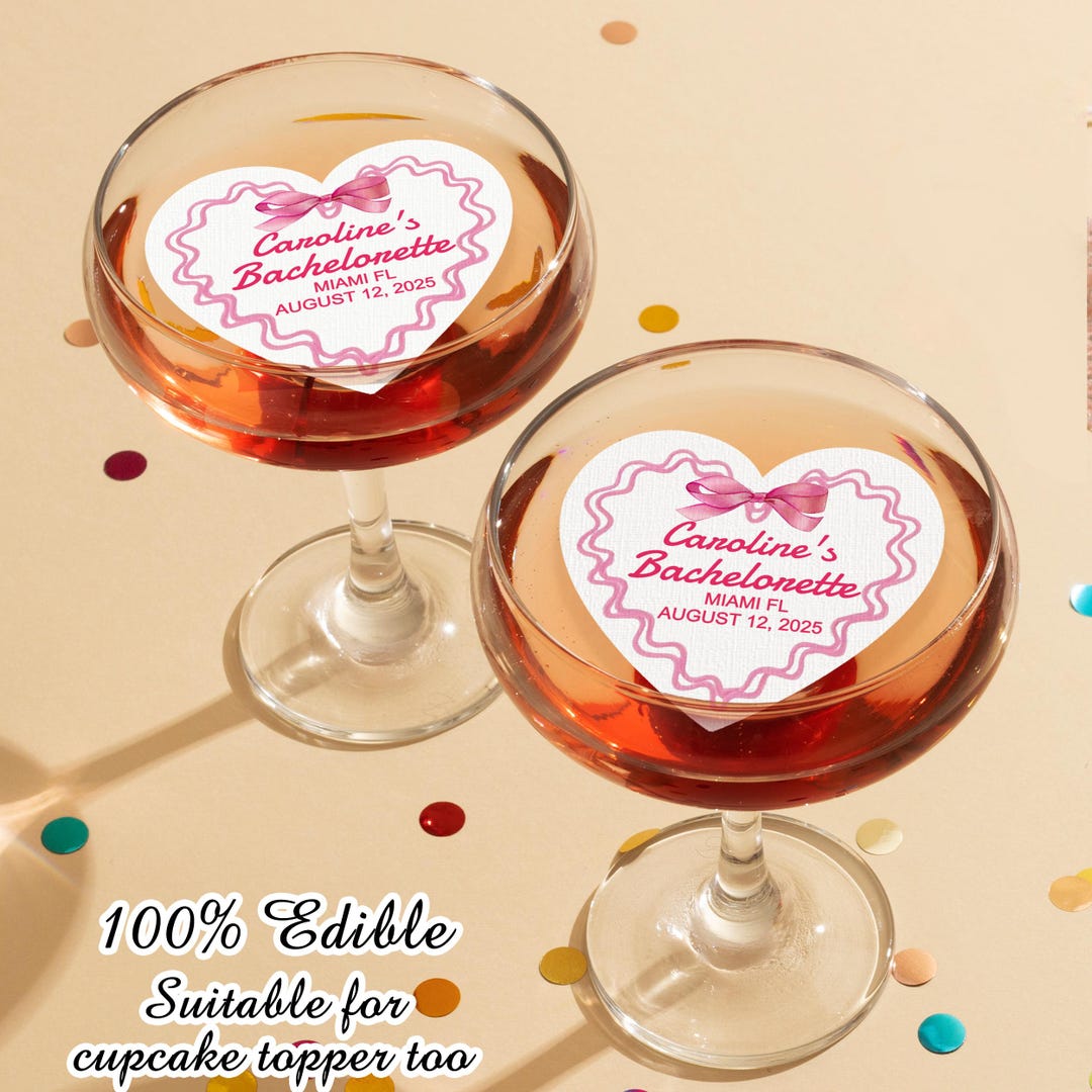 Personalized Cocktail Toppers for Bachelorette Party/event Party ...