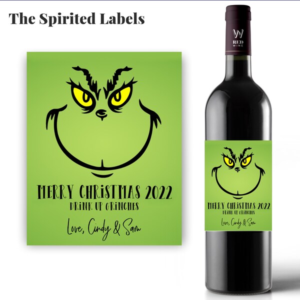 Grinch Party Food Labels - Etsy