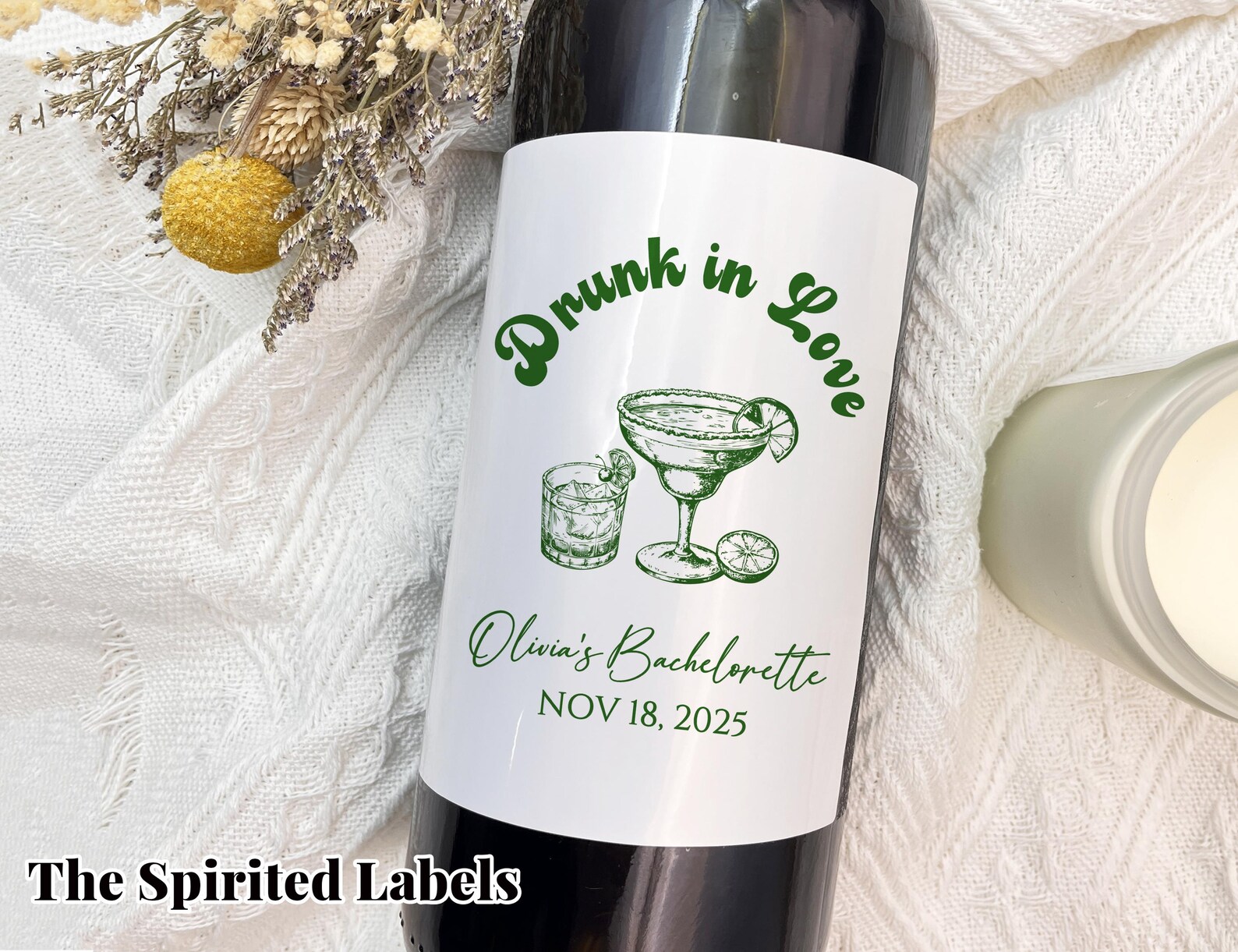 Drunk in Love Champagne Labels/bachelorette Party Champagne Labels ...