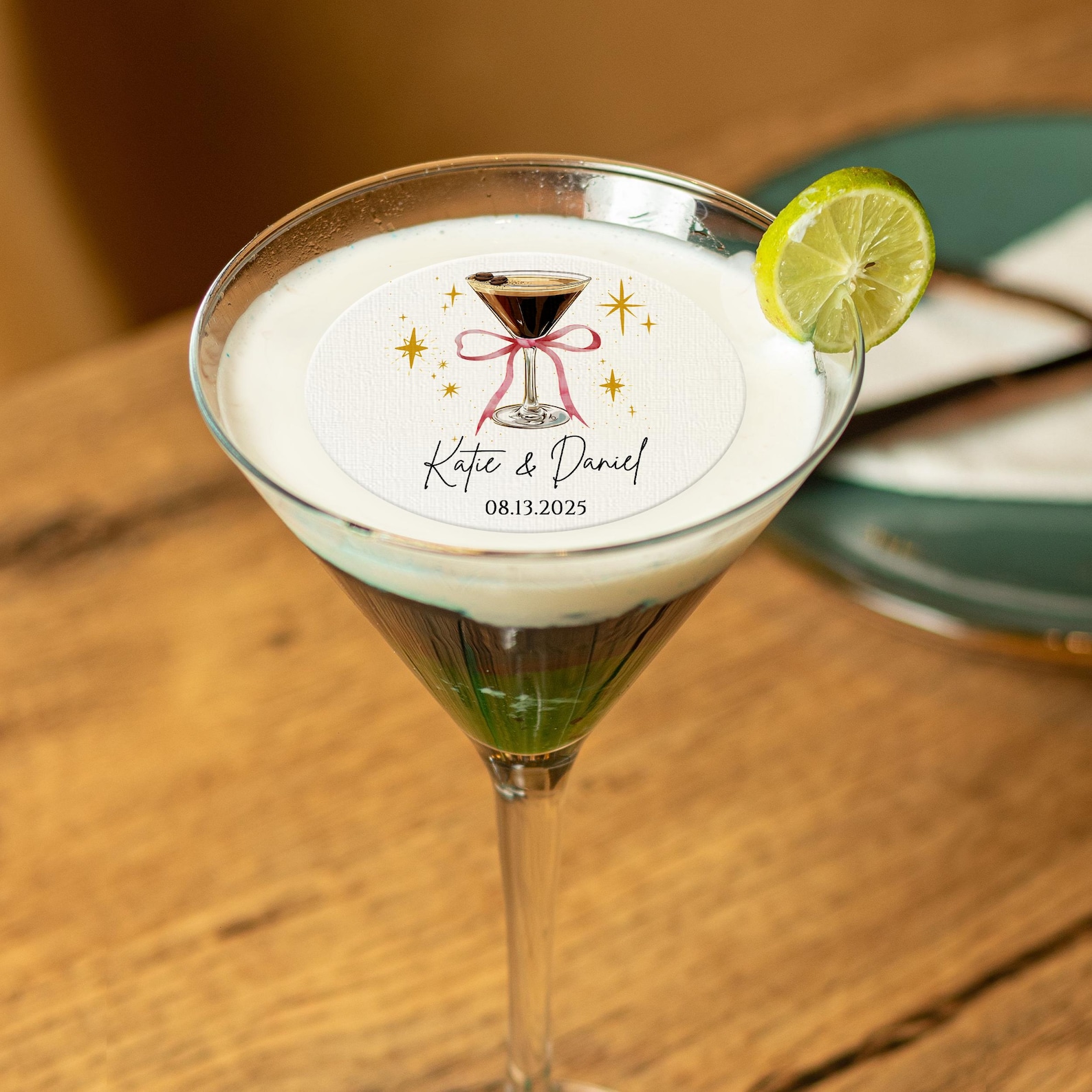Wedding Party Decorations/edible Cocktail Toppers/wedding Party Favors ...