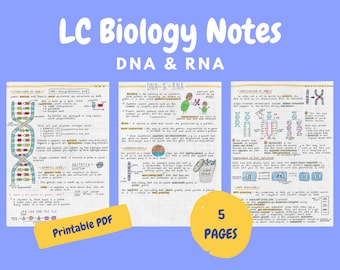 Biology Dna Notes - Etsy