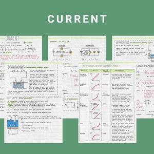 Complete Electricity Pack | 7 Chapters - Leaving Cert Physics - Etsy