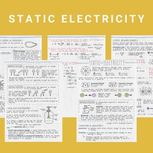 Complete Electricity Pack | 7 Chapters - Leaving Cert Physics - Etsy