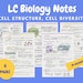Cell Structure and Cell Diversity Notes Leaving Cert Biology - Etsy