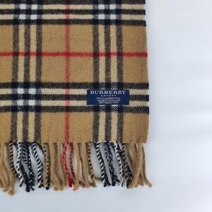 Genuine Burberry Wool Scarf in an Excellent Condition Beige Colour Size Length 170cm - Etsy ...