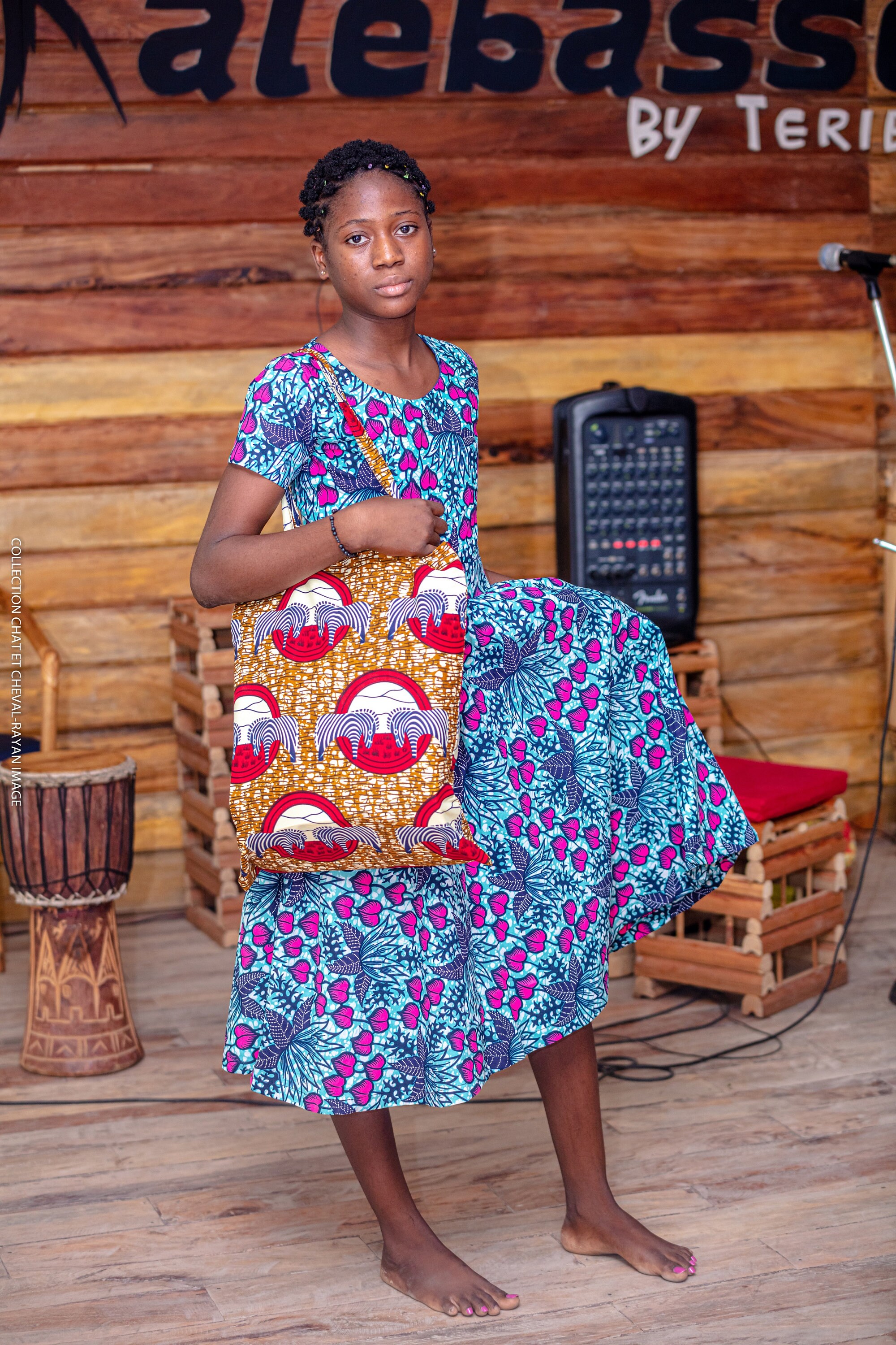 Handmade Dress in Benin Pagne Fabric wànyìyì - Etsy Canada