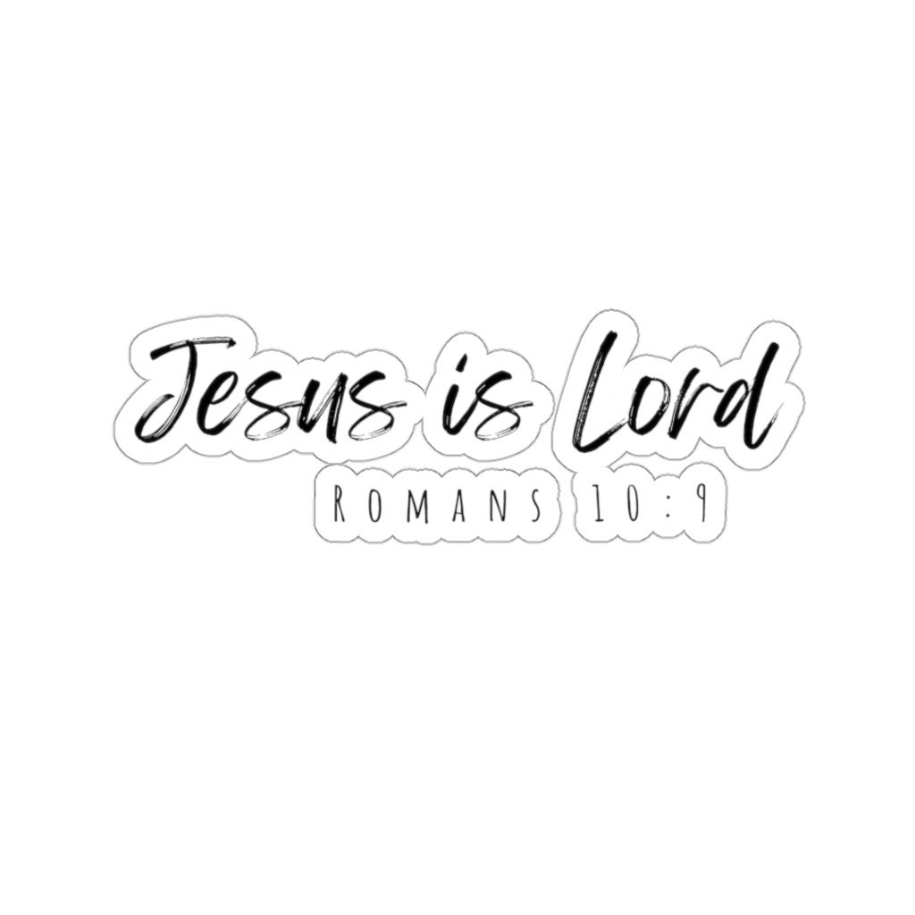 Christian Sticker Jesus Sticker Bible Verse Sticker Christian Stickers ...