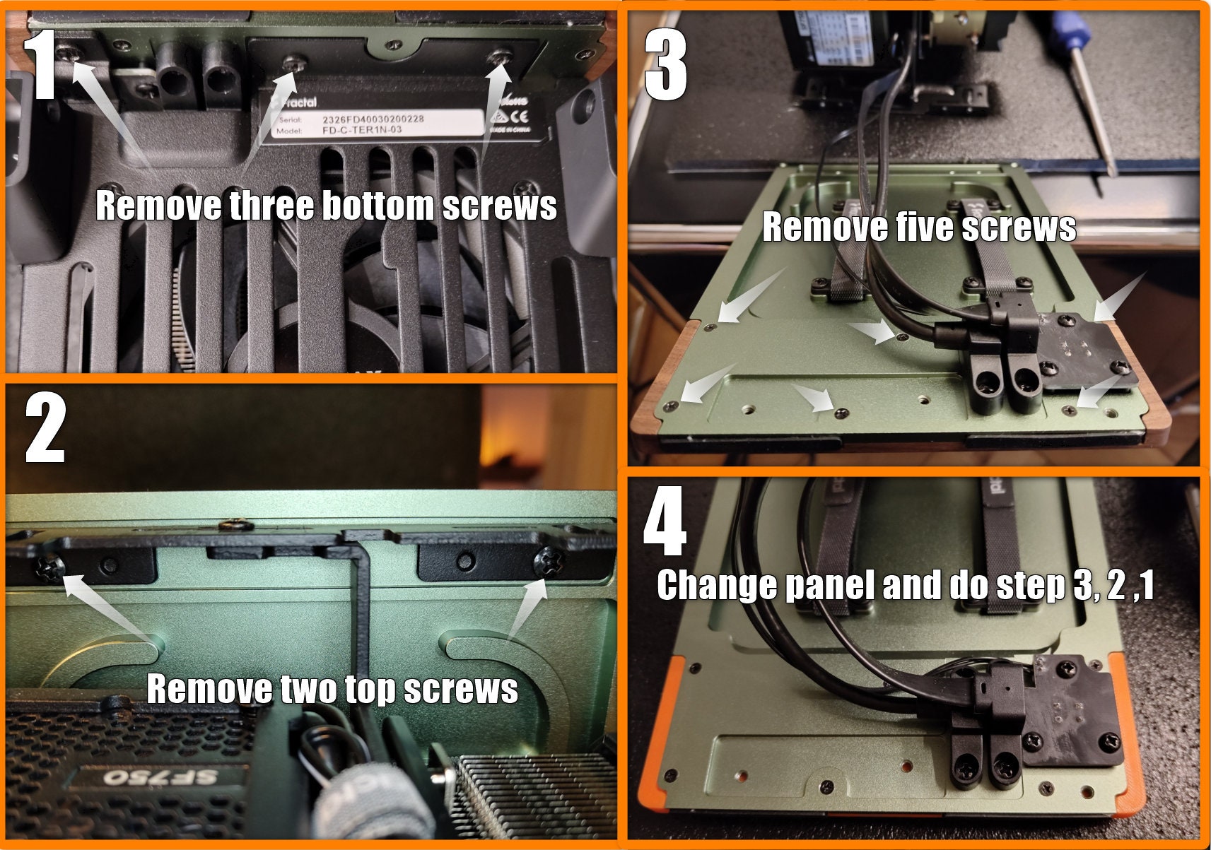 Fractal Terra - 3D Printable Front Panel (STL 3D PRINTING FILES) - Etsy