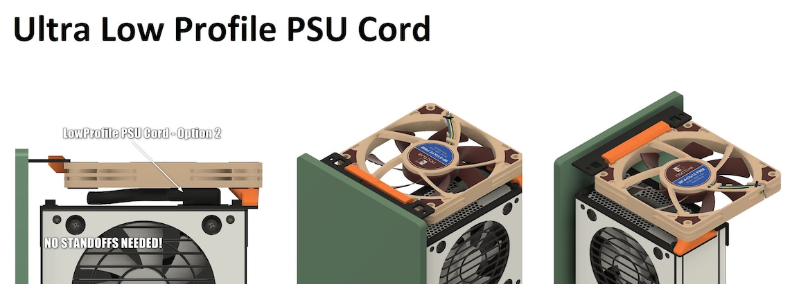 Fractal Terra - Noctua Nf-a12x15 Top Fan Bracket (STL FILES) - Etsy