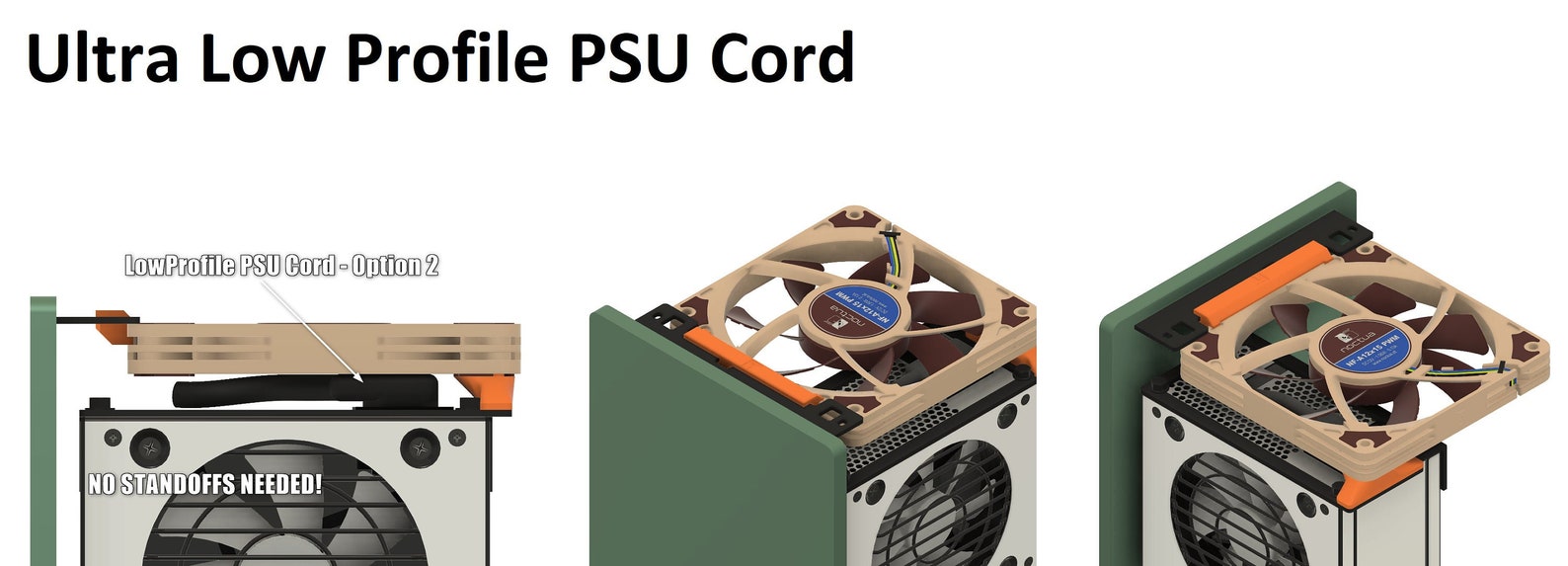 Fractal Terra Noctua Nf-a12x15 Top Fan Bracket physical - Etsy