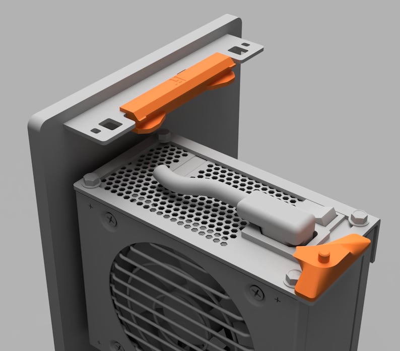 Fractal Terra Noctua Nf-a12x15 Top Fan Bracket physical - Etsy