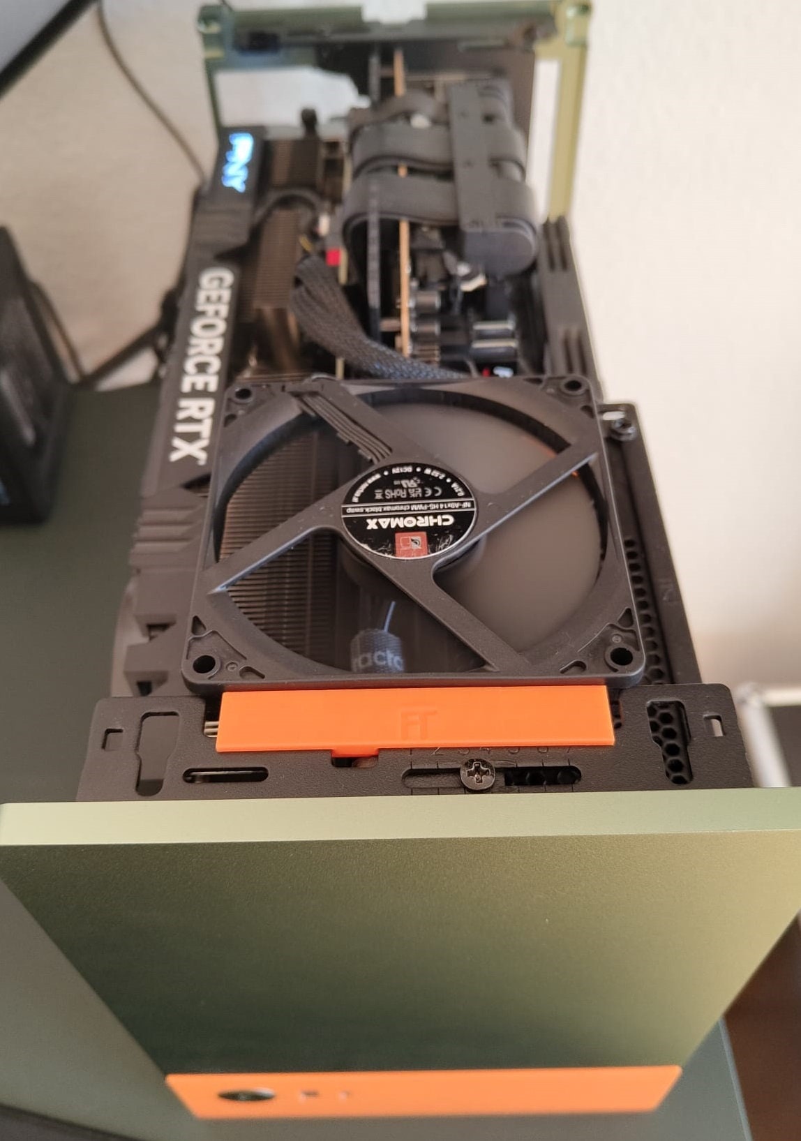 Fractal Terra Noctua Nf-a9x14 Top Fan Bracket physical - Etsy