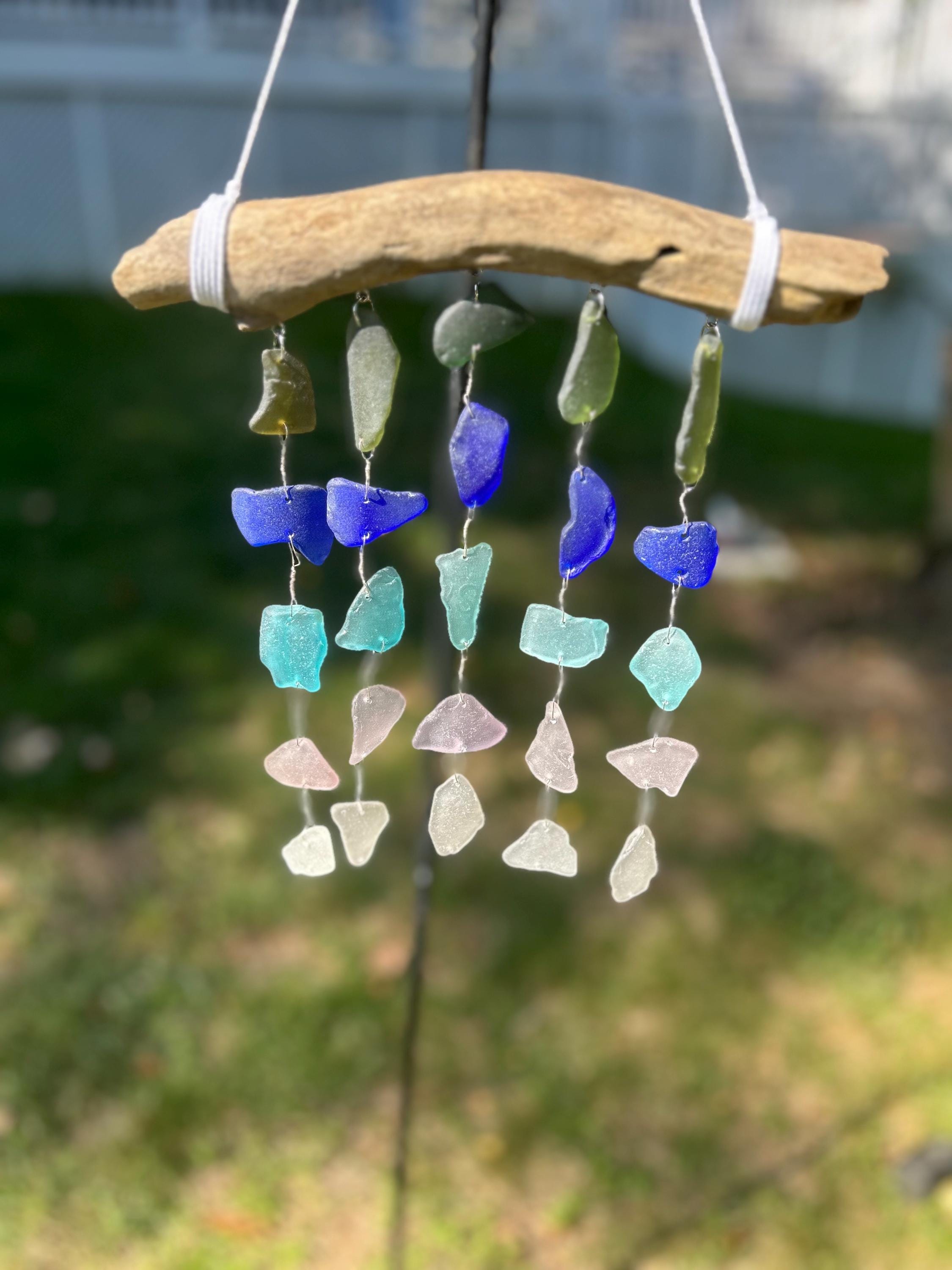 Sea Glass Sun Catcher // Spectrum Two - Etsy
