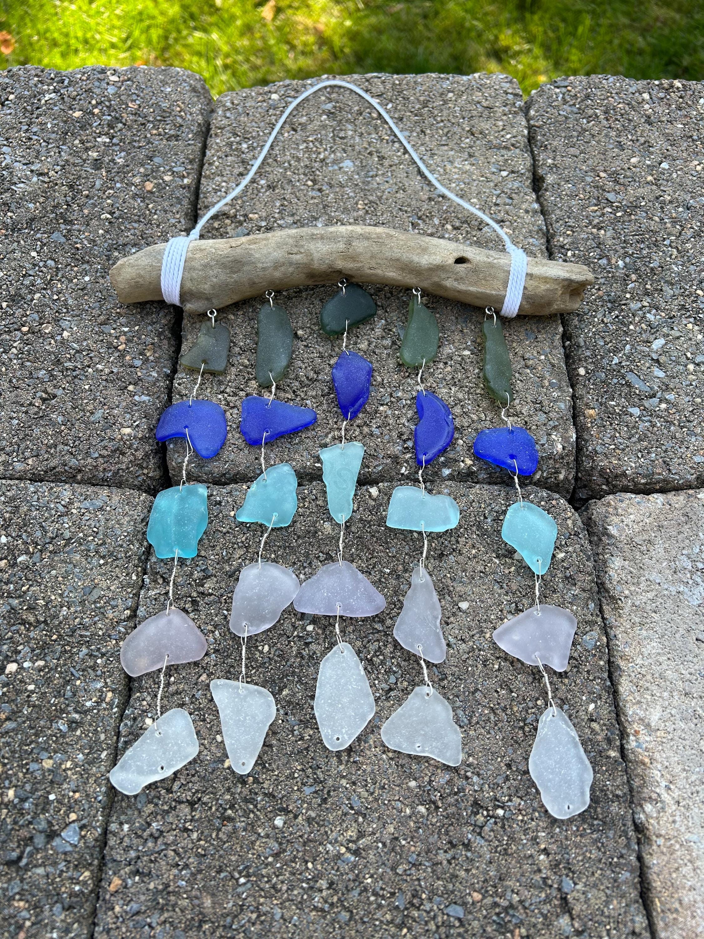 Sea Glass Sun Catcher // Spectrum Two - Etsy