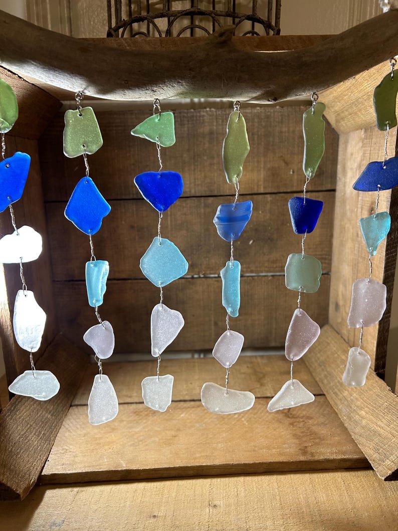 Sea Glass Sun Catcher // Spectrum One - Etsy