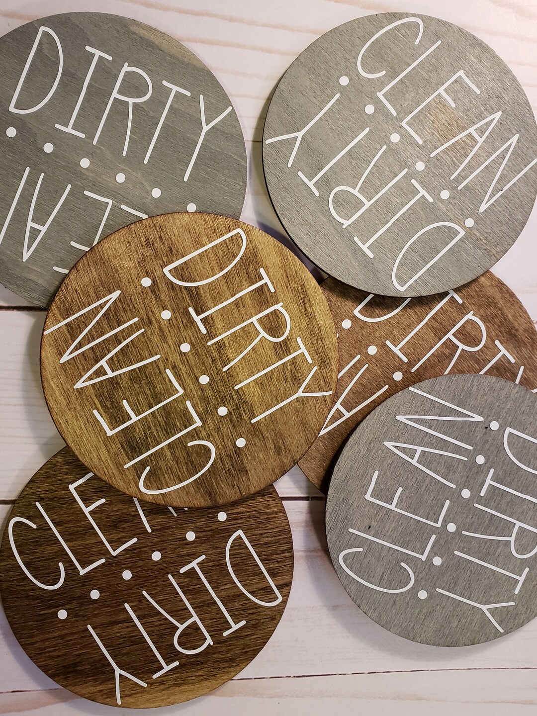 Dishwasher Magnet/clean Dirty Magnet/dirty Clean/kitchen - Etsy