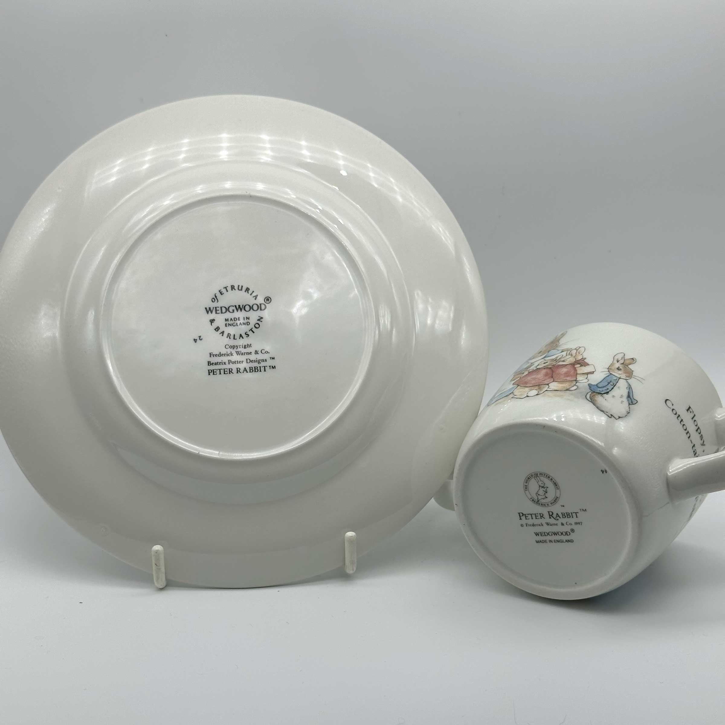 Beatrix Potter Plate and Mug - Etsy