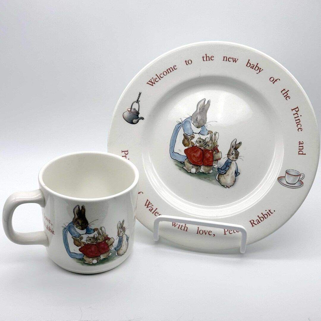 Beatrix Potter China Set for the New Baby of the Prince & Princess of ...