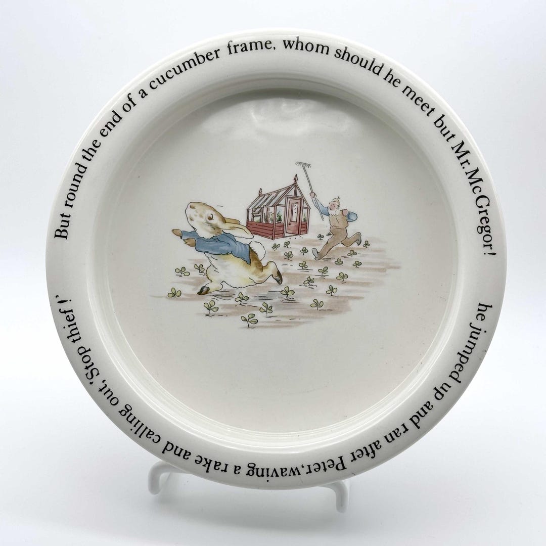 Beatrix Potter - Peter Rabbit Oatmeal Bowl - Etsy