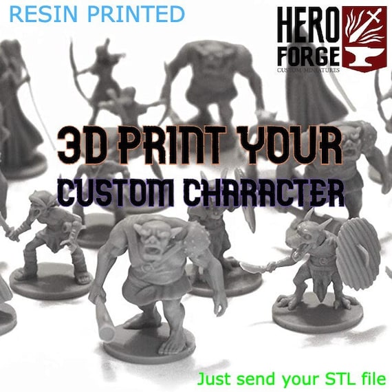 Custom Character 3D Print | Etsy