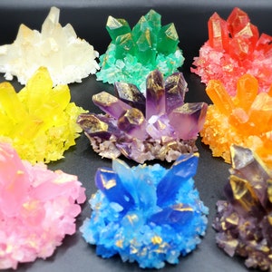 Crystal Clusters Kohakutou Candy| Vegan Candy | Japanese Style Candy - Etsy