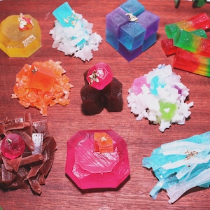 Make A Wish Kohakutou Candy / Edible Crystal / Vegan Candy / Japanese ...