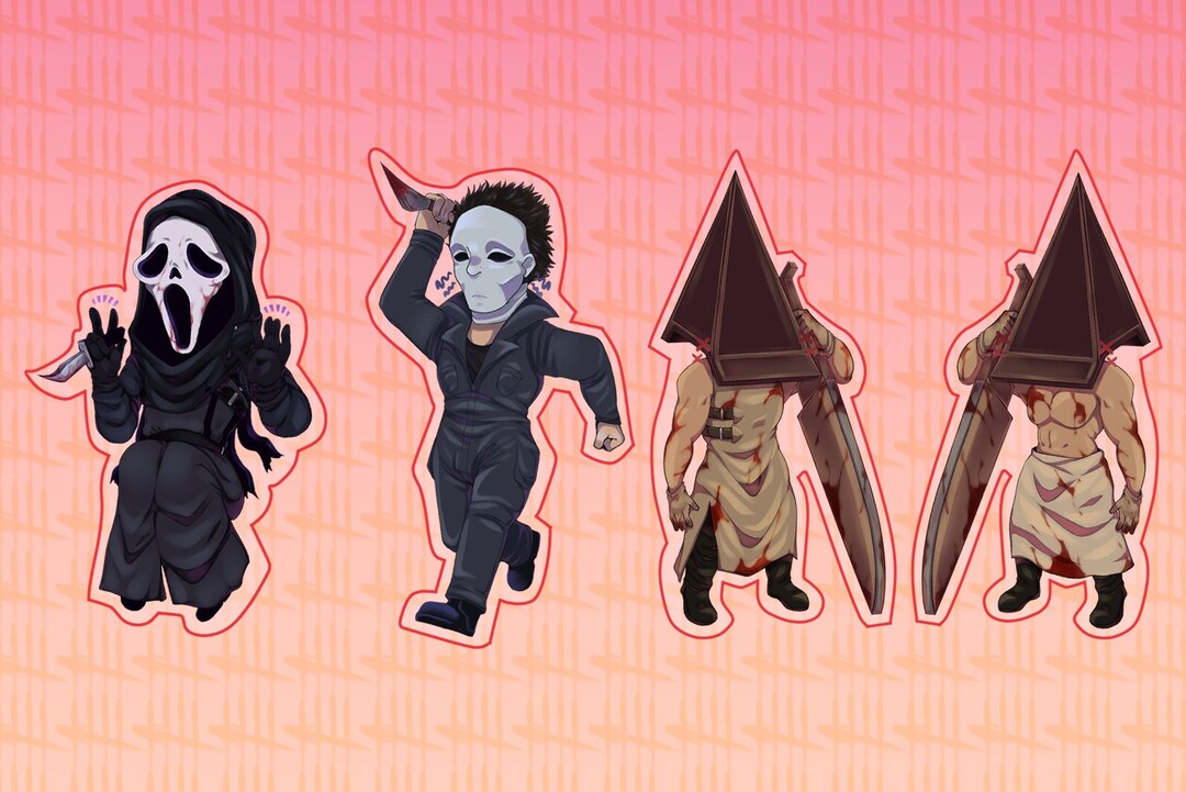 Slasher Charms 3" Double Sided Keychains - Etsy