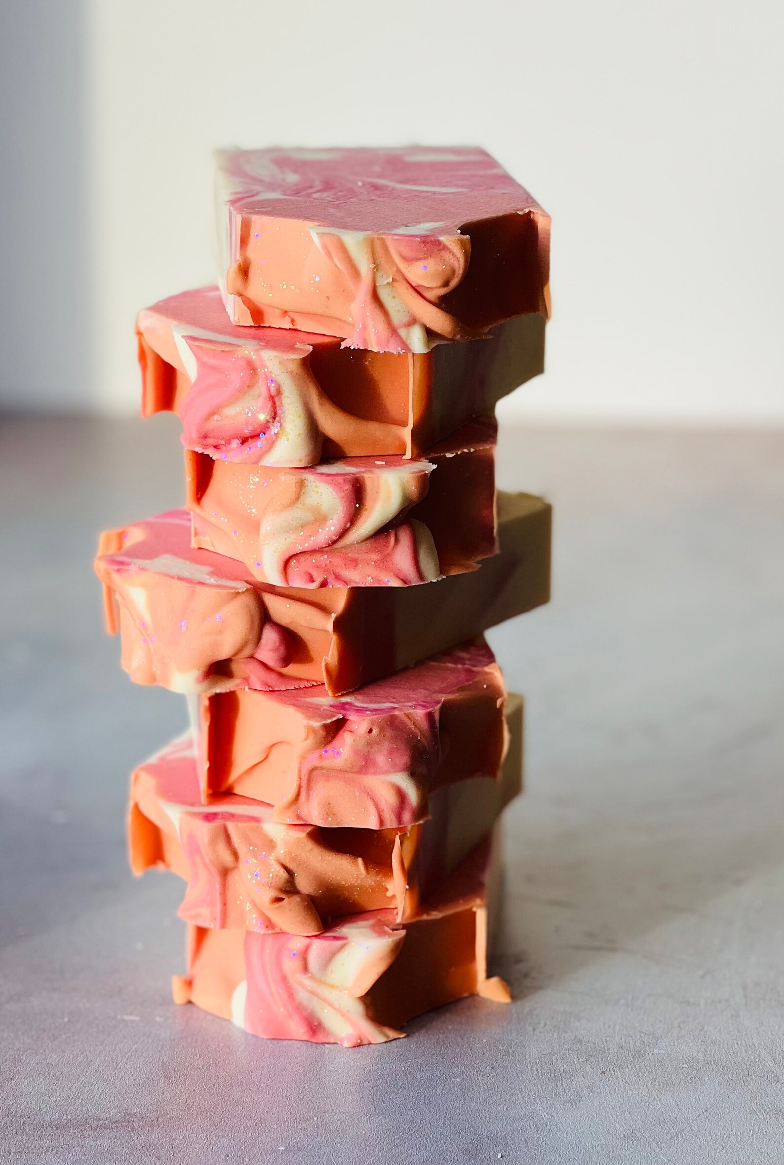 Grapefruit Citrus Scented Handmade Body Soap, Natural Vegan Soap Bar ...