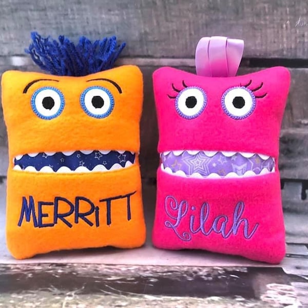 Monster Pillow - Etsy