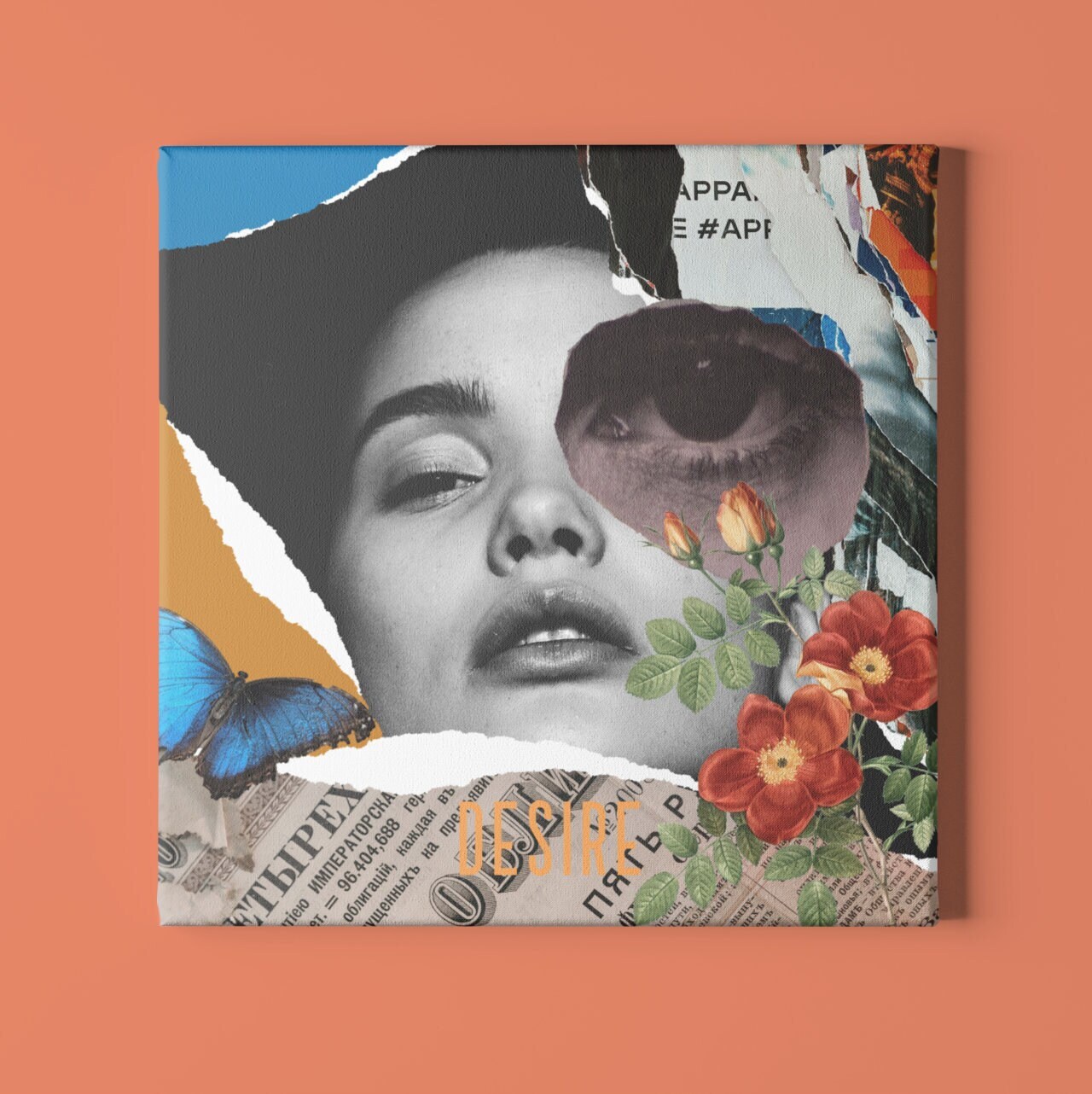 COLLAGE Digital Prints,decor Wall Collage Poster Room,wall Art, Modern ...