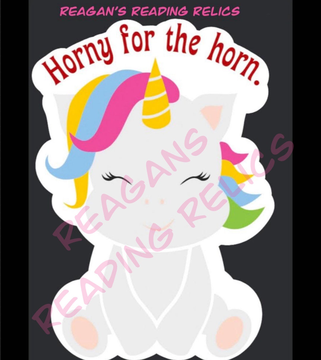 Horny Unicorn - Etsy