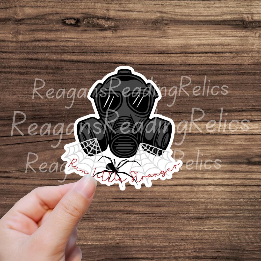 Officially Licensed Run Little Stranger Sticker - Etsy