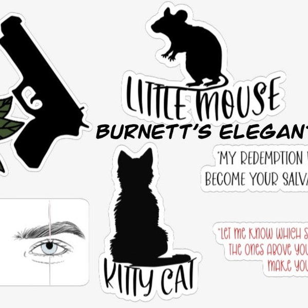 Haunting Adeline Inspired Sticker Pack - Etsy