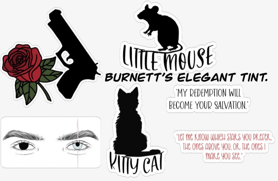 Haunting Adeline Inspired Sticker Pack - Etsy