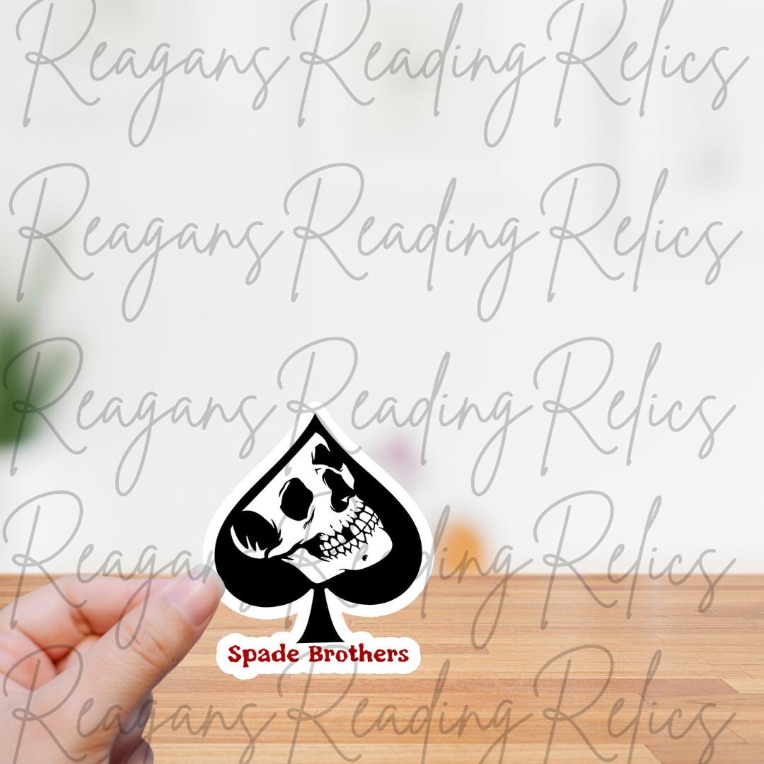 Officially Licensed Spade Brothers Sticker - Etsy