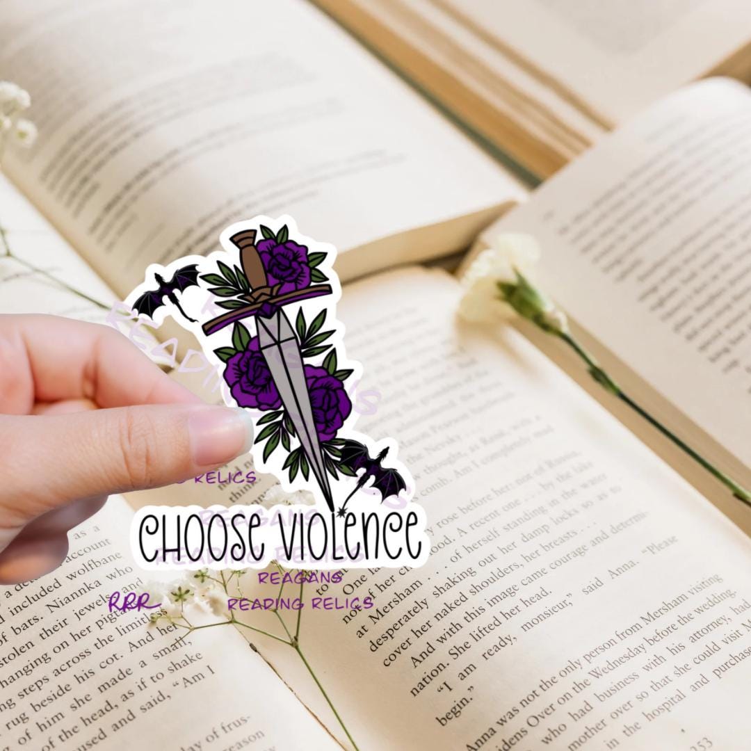 Officially Licensed Choose Violence Sticker - Etsy