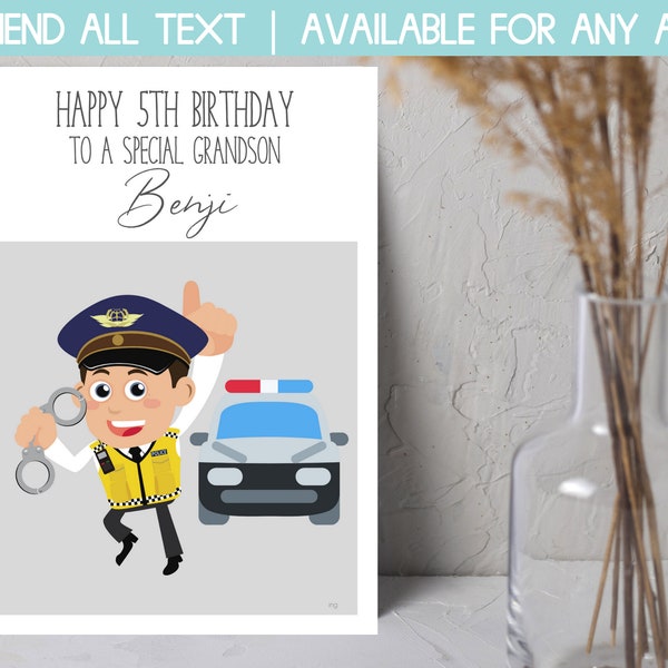 Police Birthday - Etsy