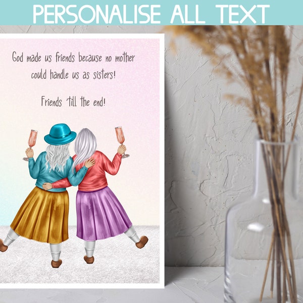 Funny Old Lady Card - Etsy
