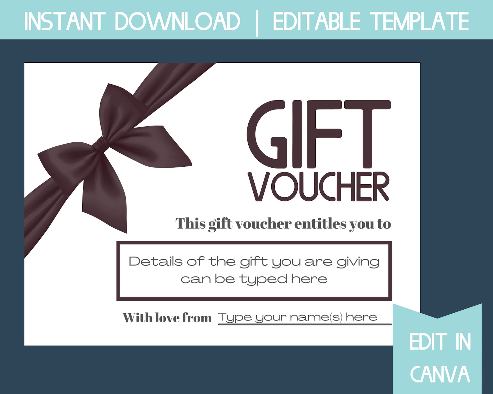Modèle de bon à imprimer, chèque-cadeau vierge, chèque-cadeau d ...