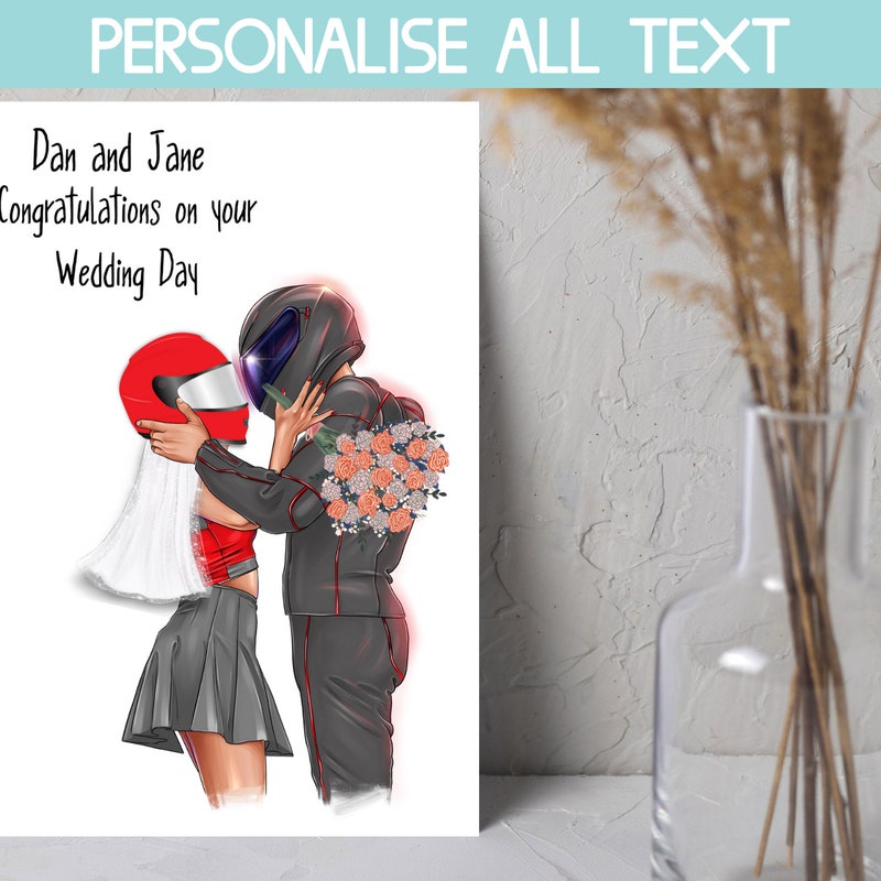 Motorcycle Wedding - Etsy