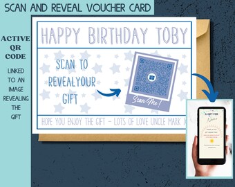 Qr Code Card - Etsy UK