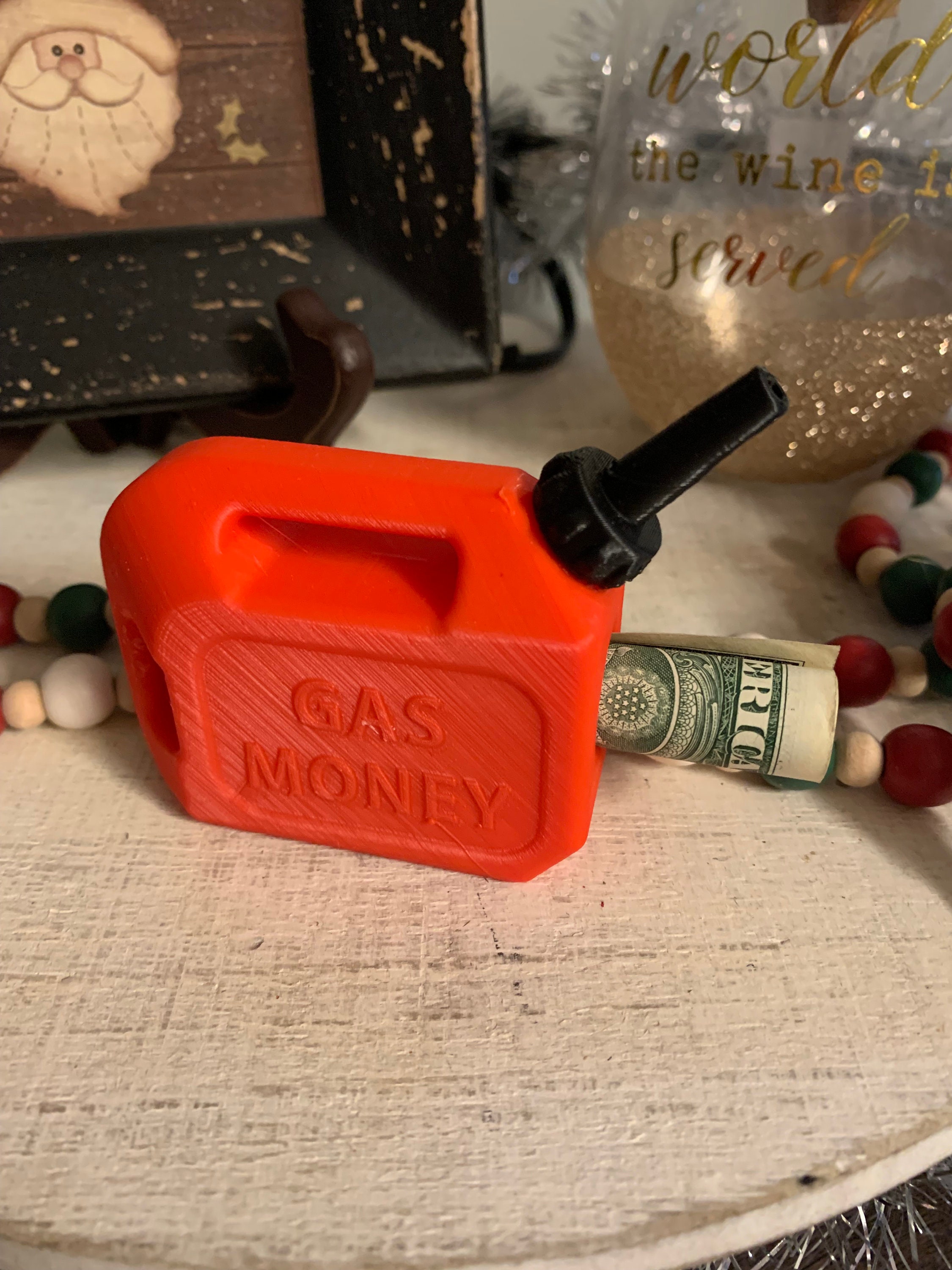 3d Printed Gas Can Money Holder - Etsy