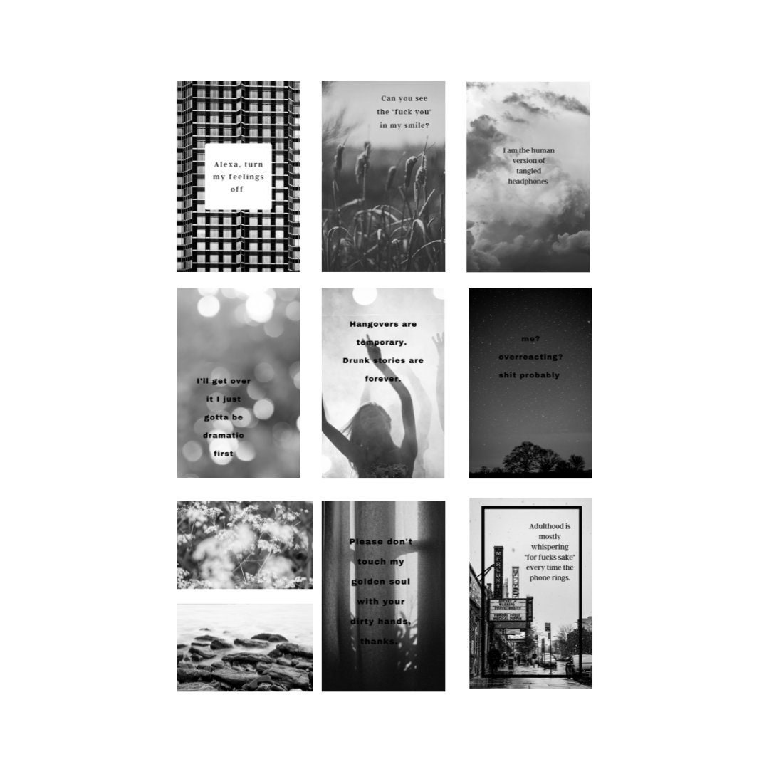 Postcard Sayings 10 Postcards 8 of Them With Ironic - Etsy