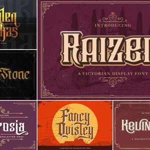 New Blackletter Font Bundle - Font Bundle - Handwritten Font, Calligraphy Font, Script Font ...