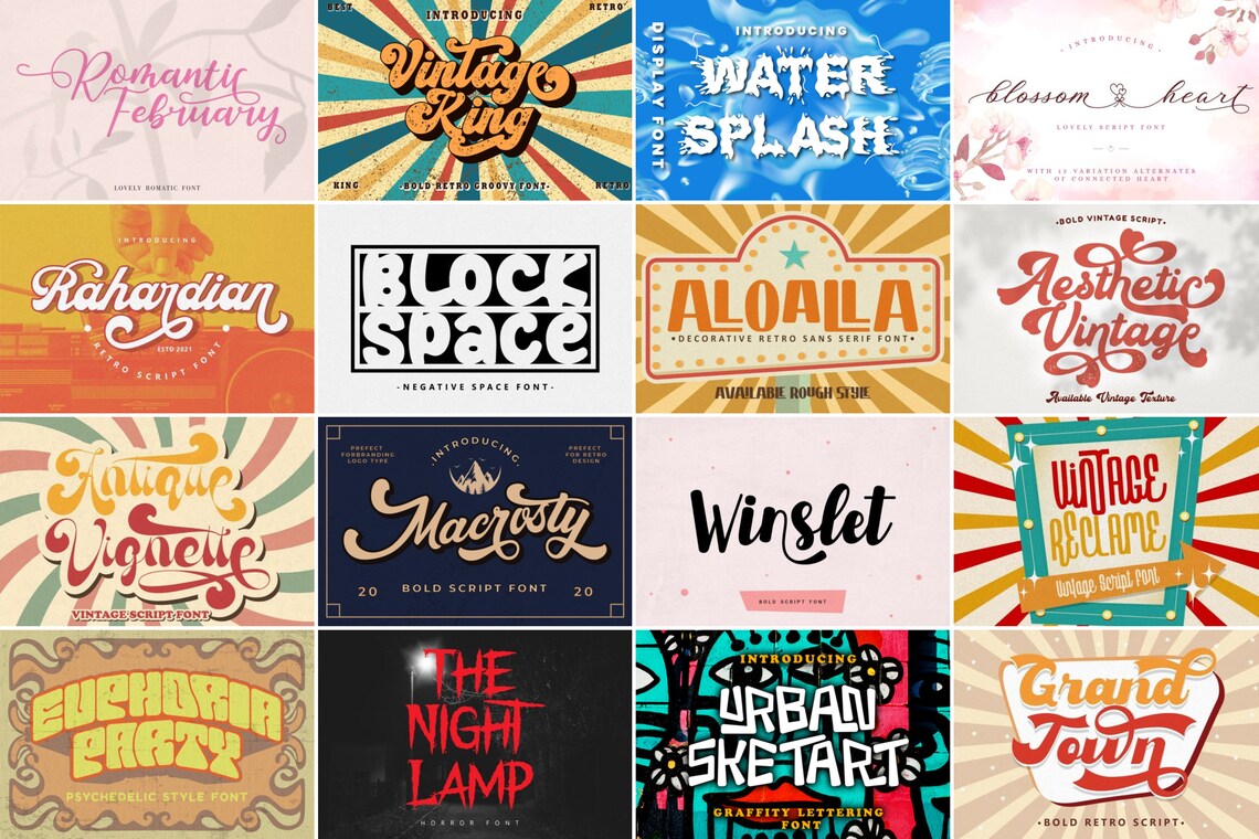 117 Font Bundle Calligraphy Font, Script Font, Farmhouse Font, Cricut Font, Procreate Font ...