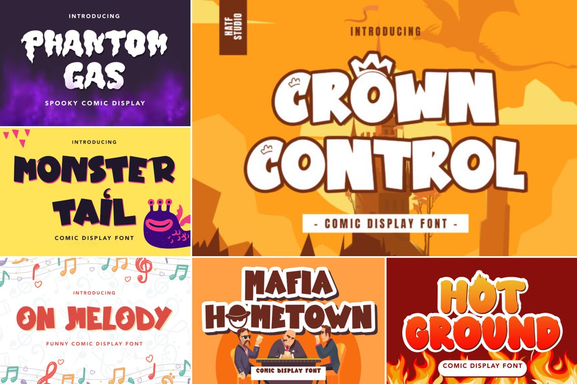 Playful Font Bundle, Cute Font, Craft Font, Handwritten Font, Cricut ...