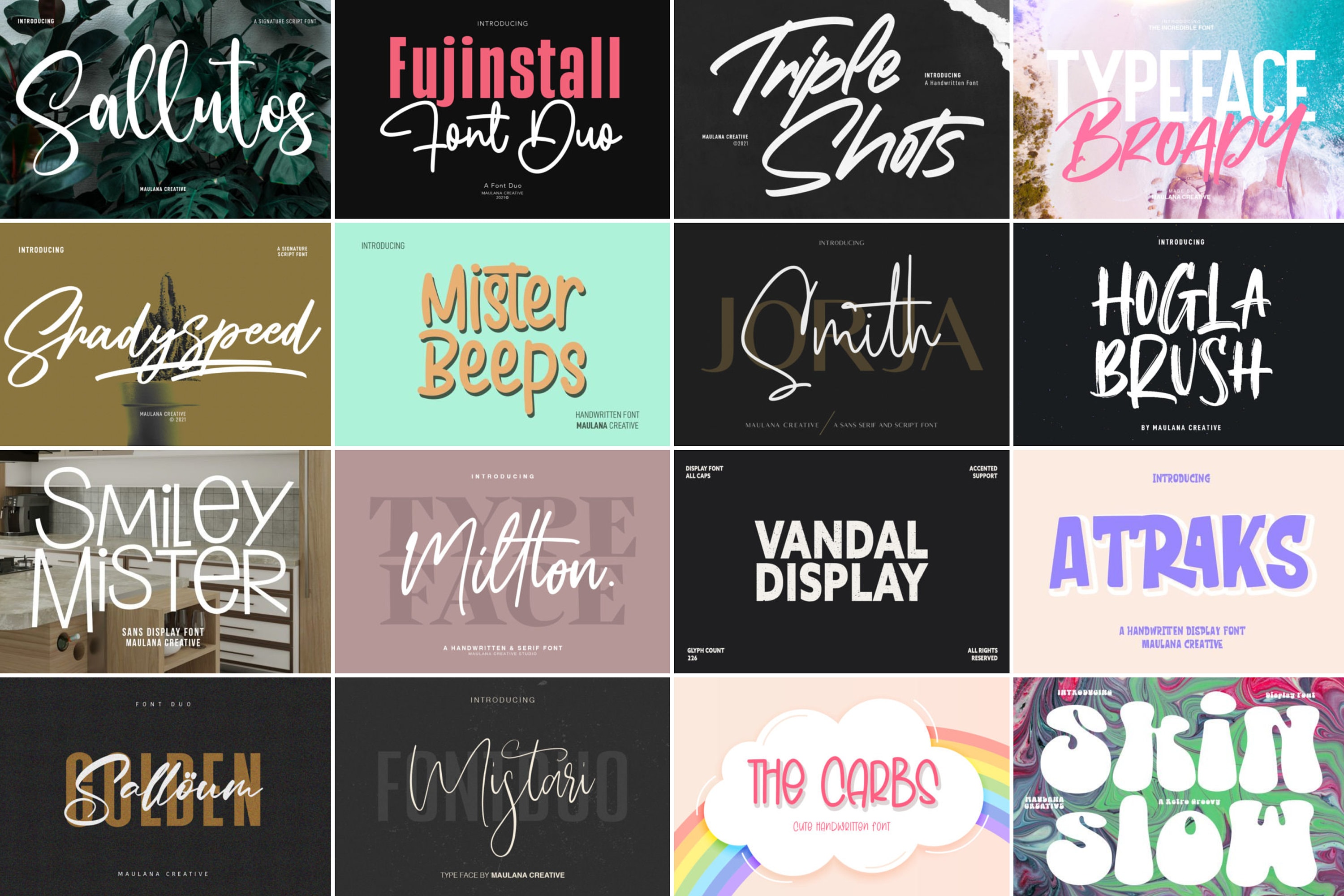 Sans Serif Script Bundle Collection, 329 Premium Fonts, Fonts, Sans ...